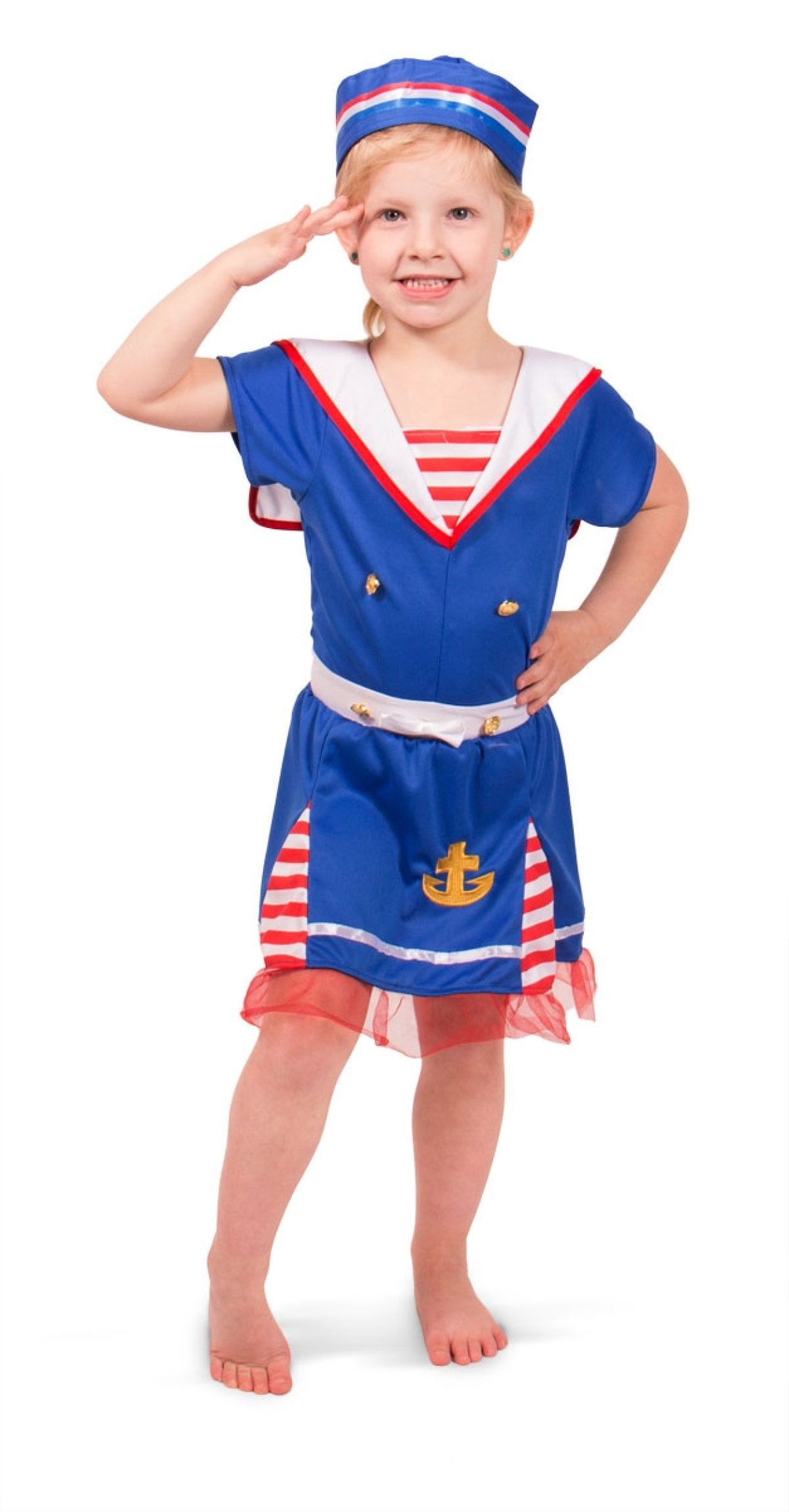 Matros Pige Børnekostume