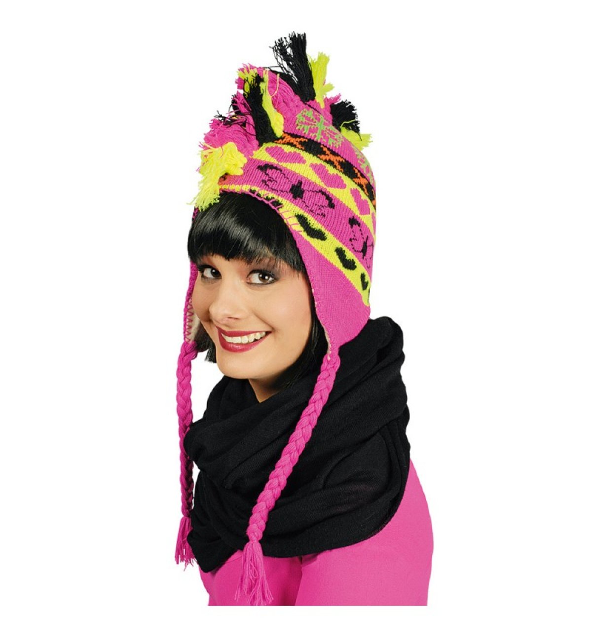 Punker Hanekam Hue Pink/Gul